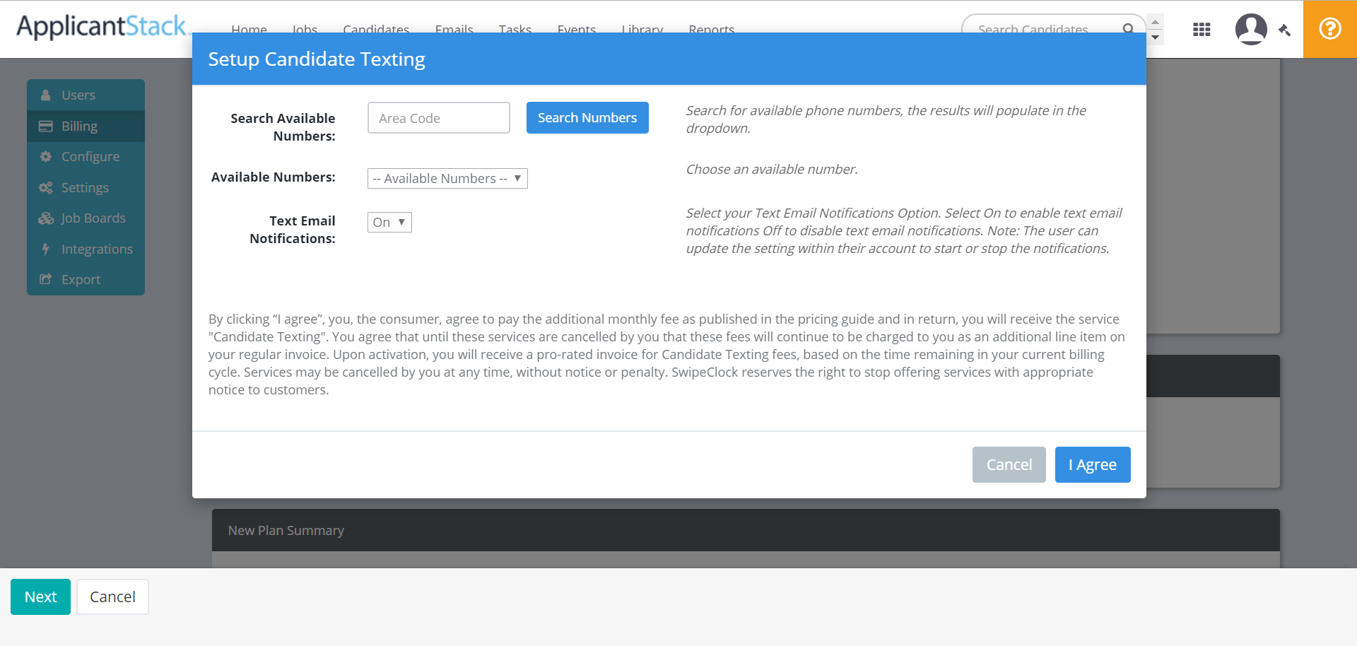 Change Your Billing Info and Plan