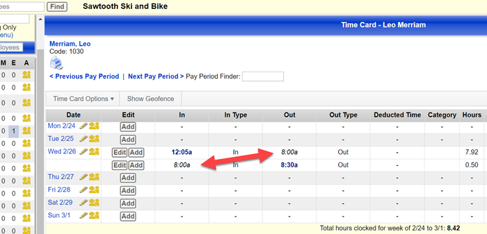 TimeWorksPlus Setup Glossary
