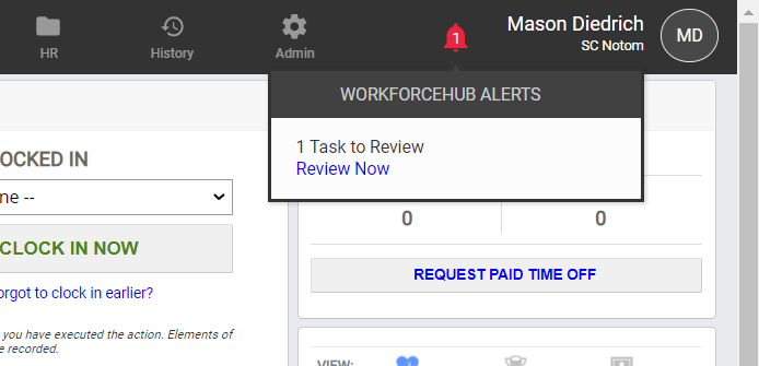 Approve Employee Self-Service Updates