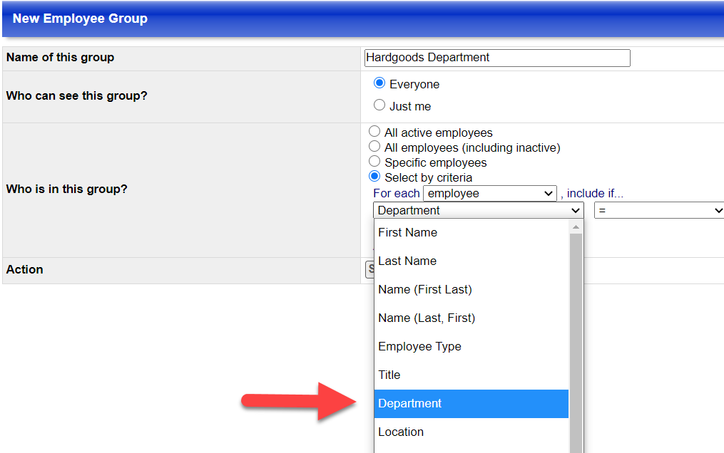 How-To: Create Employee Groups