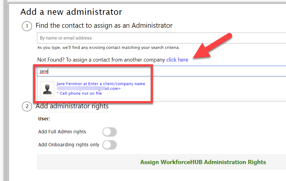 HUB Multi-Client Administrator Setup
