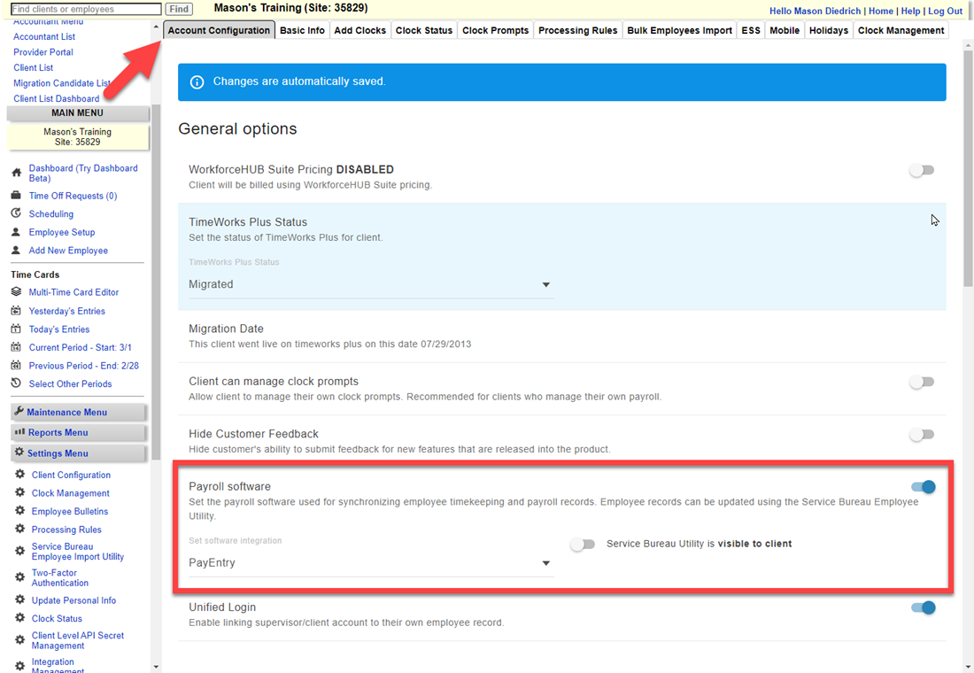WorkforceHub Conversion: Critical TimeWorksPlus Rules and Settings