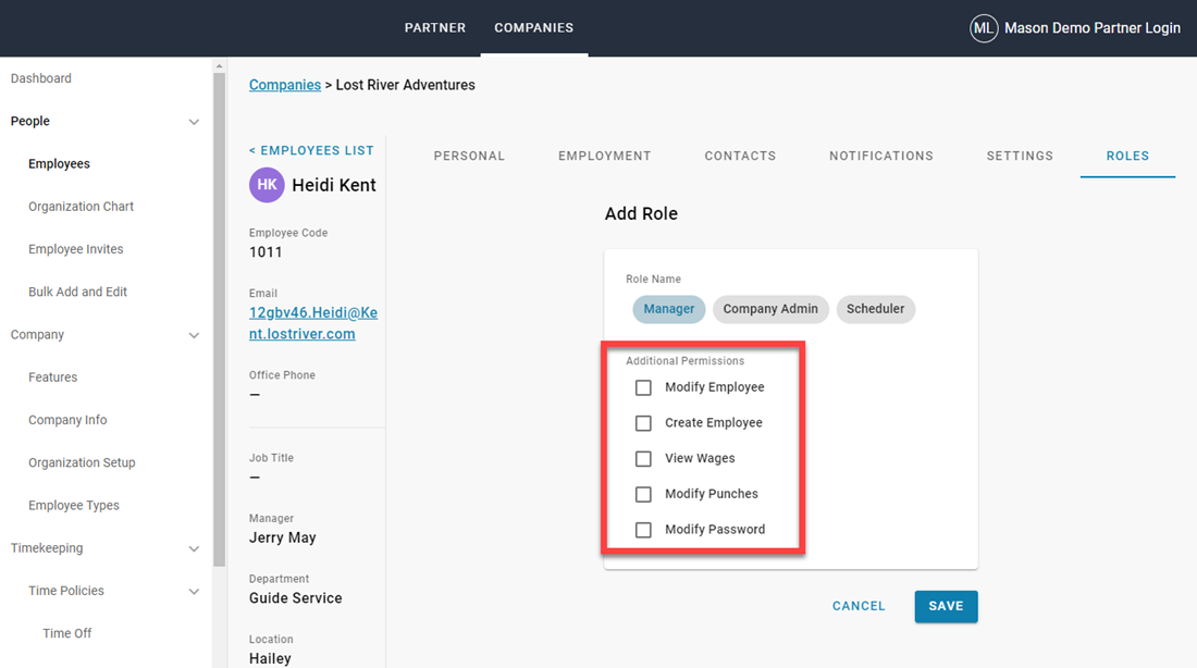 WorkforceHub Conversion: Manager Roles