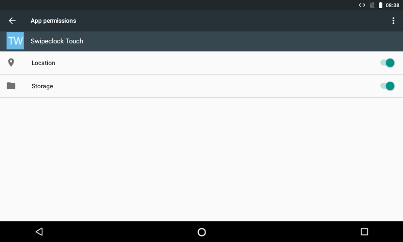 Unified Configuration (Swipeclock Touch and Vision Settings Update)