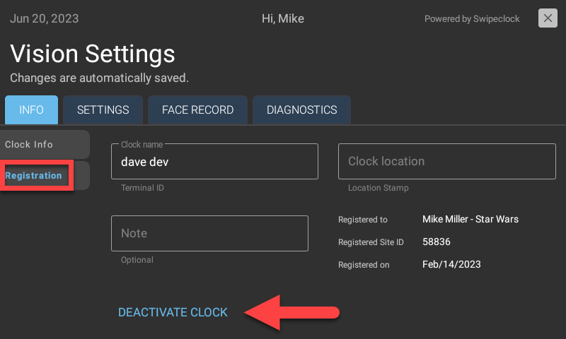 Troubleshooting Touch and Vision Clocks