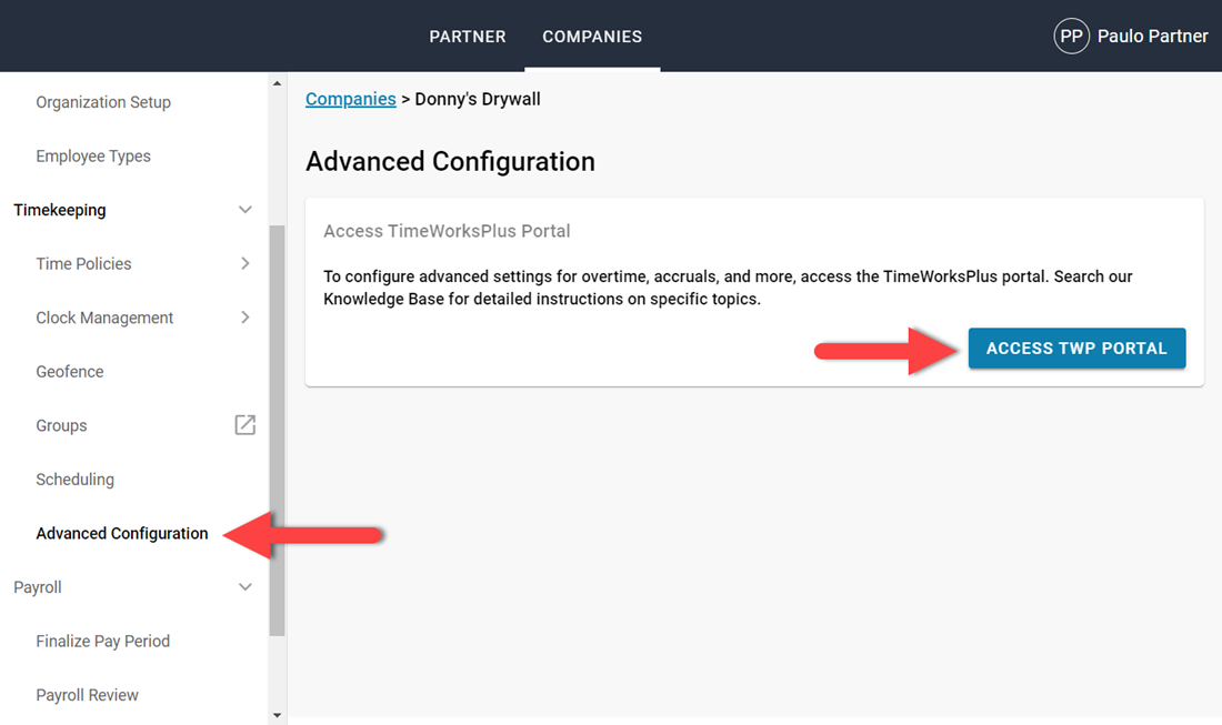 Configure WorkforceHub Advanced