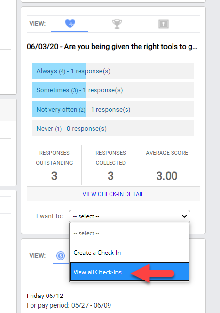 Engage Employees with a Check-In