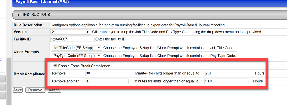Payroll-Based Journal Setup