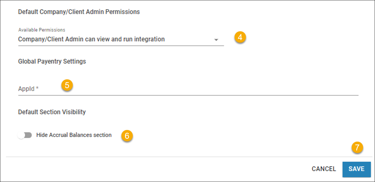 Payentry Integration Setup